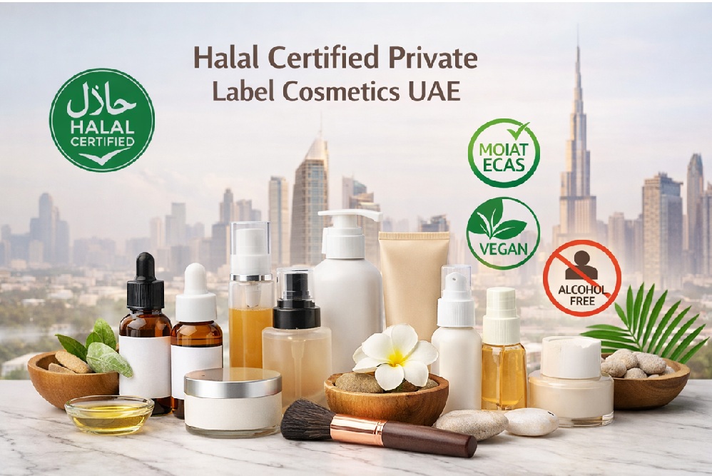 Halal Certified Private Label Cosmetics UAE | Future of Beauty 2026